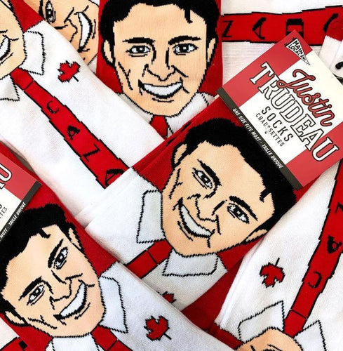 Honor Justin Trudeau's leadership with unique commemorative socks ...